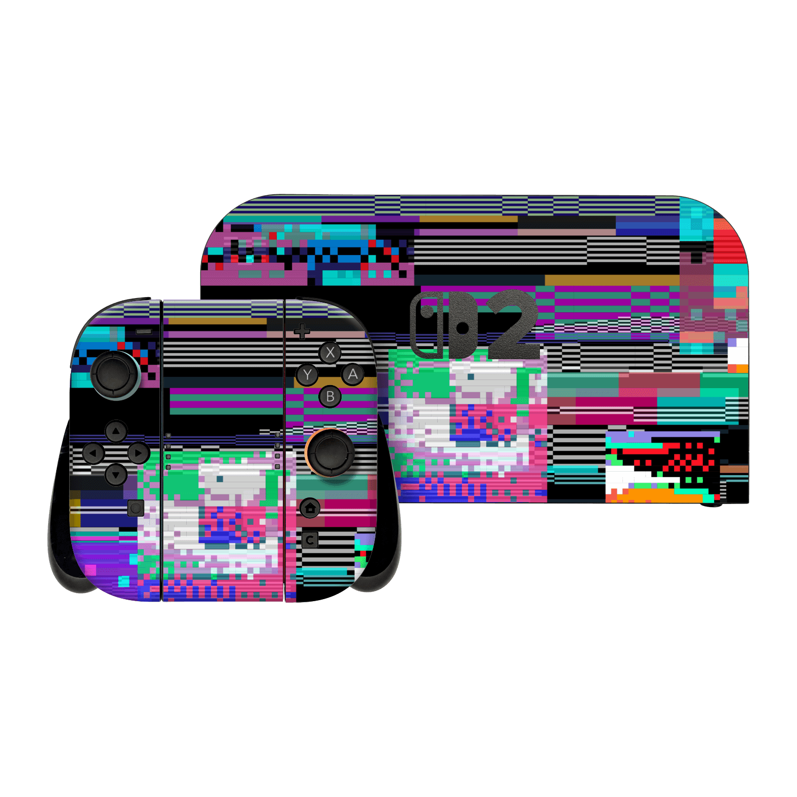 Nintendo Switch 2 Glitchscape Skin, Wrap